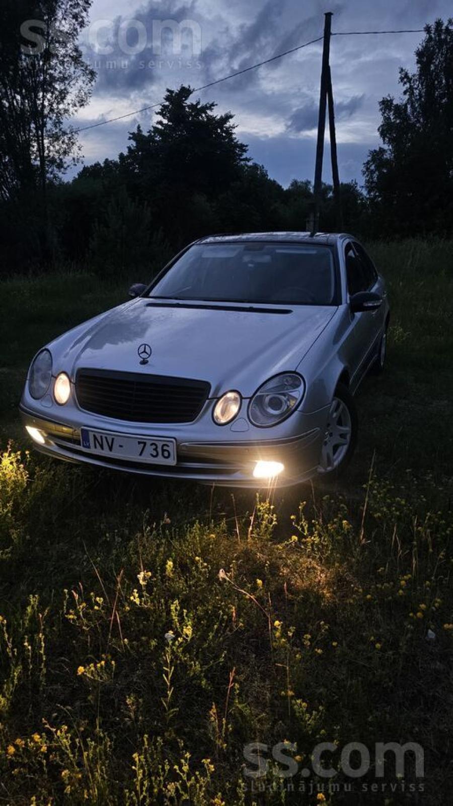 Pelēks Mercedes-Benz E 280 2005 Liepāja, ar dzinēja tilpumu 3.20 L un nobraukumu 458 tūkst. km par 4400 €, foto 19 vietnē AUTOMOTO.COM.LV