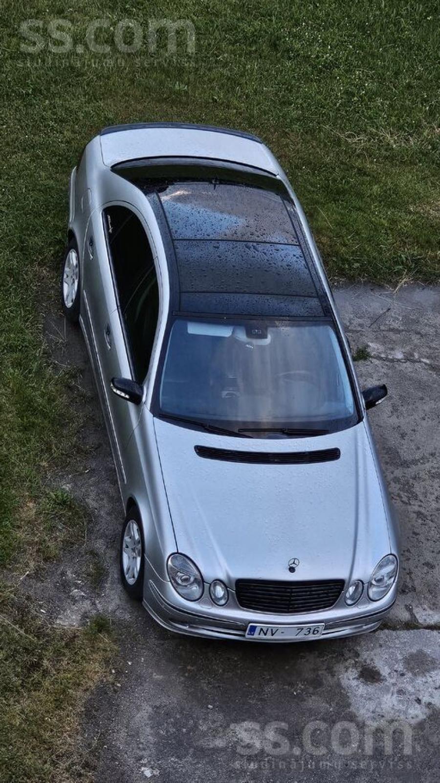 Pelēks Mercedes-Benz E 280 2005 Liepāja, ar dzinēja tilpumu 3.20 L un nobraukumu 458 tūkst. km par 4400 €, foto 22 vietnē AUTOMOTO.COM.LV