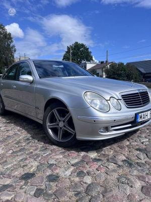 Grey Mercedes-Benz E 280 2005 in Kaunas, with an engine capacity of 3.22 L and mileage of 381 thousand km for 2800 €, photo  on AUTOMOTO.COM.LV
