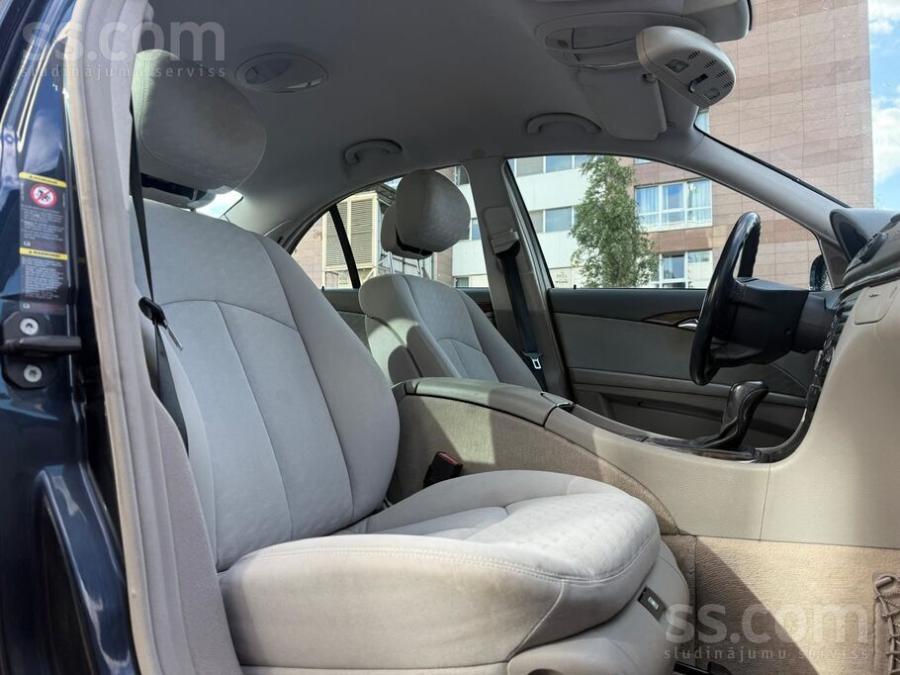 Pelēks Mercedes-Benz E 280 2005 Rīga, ar dzinēja tilpumu 3.00 L un nobraukumu 0 tūkst. km par 5900 €, foto 10 vietnē AUTOMOTO.COM.LV