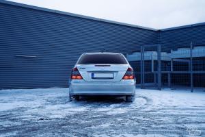 Grey Mercedes-Benz E 280 2006 in Vilnius, with an engine capacity of 3.00 L and mileage of 287 thousand km for 5900 €, photo 6 on AUTOMOTO.COM.LV