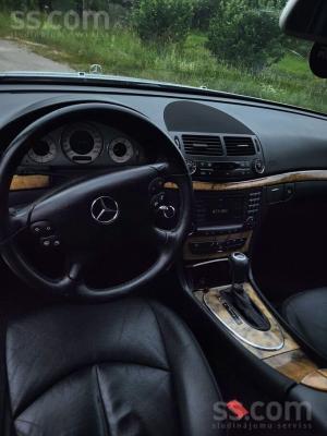 Pelēks Mercedes-Benz E 280 2006 Rēzekne, ar dzinēja tilpumu 3.00 L un nobraukumu 347 tūkst. km par 2700 €, foto 4 vietnē AUTOMOTO.COM.LV