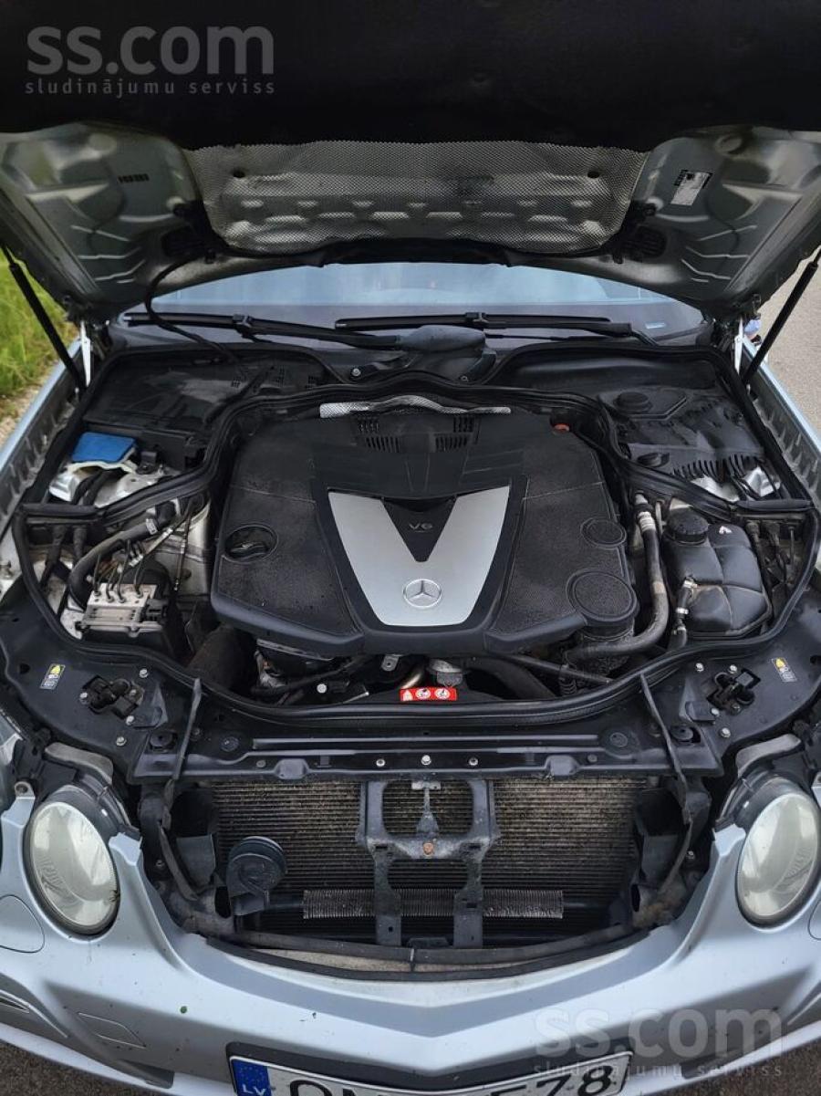 Pelēks Mercedes-Benz E 280 2006 Rēzekne, ar dzinēja tilpumu 3.00 L un nobraukumu 347 tūkst. km par 2700 €, foto 5 vietnē AUTOMOTO.COM.LV