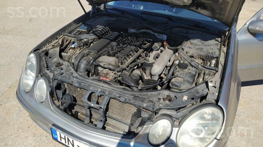 Pelēks Mercedes-Benz E 280 2006 Daugavpils, ar dzinēja tilpumu 3.20 L un nobraukumu 388 tūkst. km par 1900 €, foto 1 vietnē AUTOMOTO.COM.LV