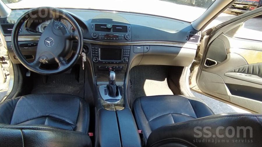 Pelēks Mercedes-Benz E 280 2006 Daugavpils, ar dzinēja tilpumu 3.20 L un nobraukumu 388 tūkst. km par 1900 €, foto 8 vietnē AUTOMOTO.COM.LV