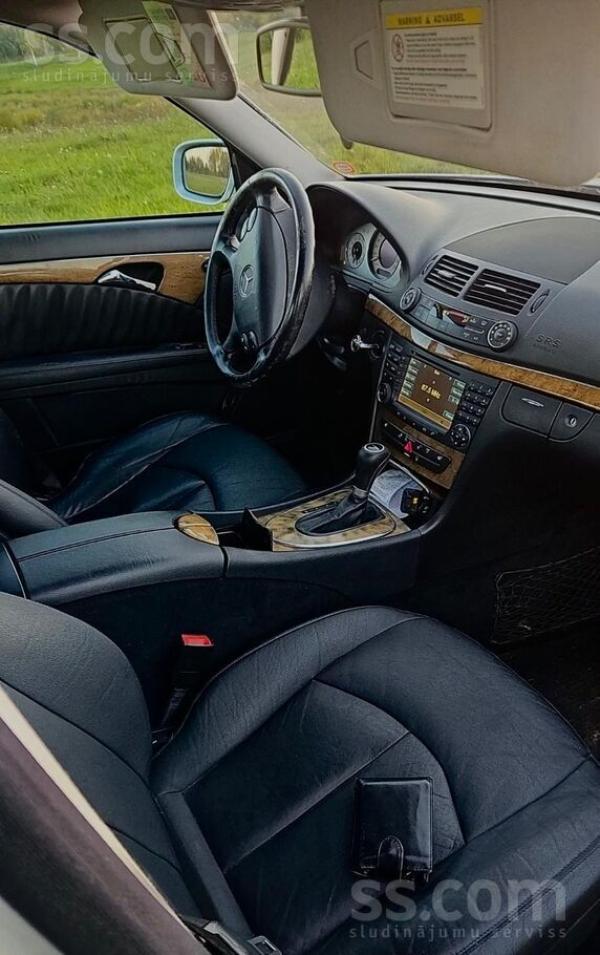 Pelēks Mercedes-Benz E 280 2006 Ludza, ar dzinēja tilpumu 3.00 L un nobraukumu 355 tūkst. km par 3500 €, foto 5 vietnē AUTOMOTO.COM.LV