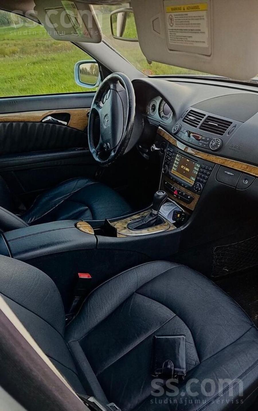 Pelēks Mercedes-Benz E 280 2006 Ludza, ar dzinēja tilpumu 3.00 L un nobraukumu 355 tūkst. km par 3500 €, foto 5 vietnē AUTOMOTO.COM.LV