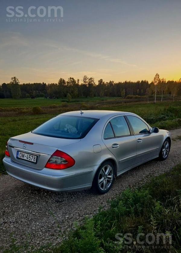 Pelēks Mercedes-Benz E 280 2006 Ludza, ar dzinēja tilpumu 3.00 L un nobraukumu 355 tūkst. km par 3500 €, foto 7 vietnē AUTOMOTO.COM.LV