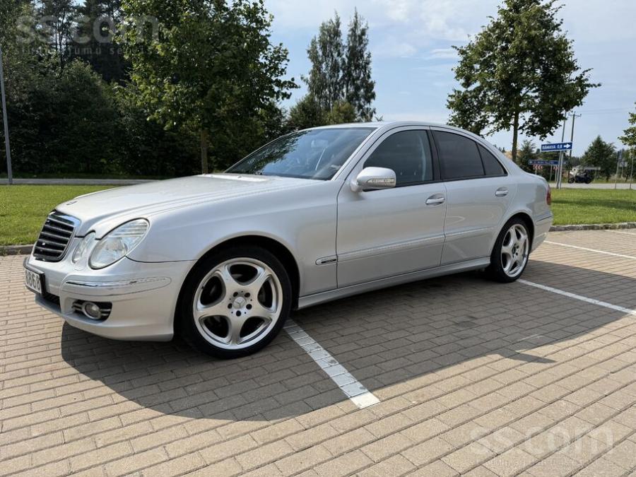 Grey Mercedes-Benz E 280 2007 in Riga, with an engine capacity of 3.00 L and mileage of 370 thousand km for 4200 €, photo 1 on AUTOMOTO.COM.LV