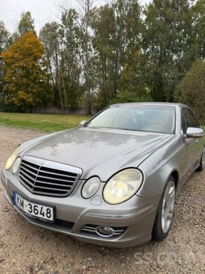 Grey Mercedes-Benz E 280 2007 in Riga, with an engine capacity of 3.00 L and mileage of 374 thousand km for 2500 €, photo  on AUTOMOTO.COM.LV