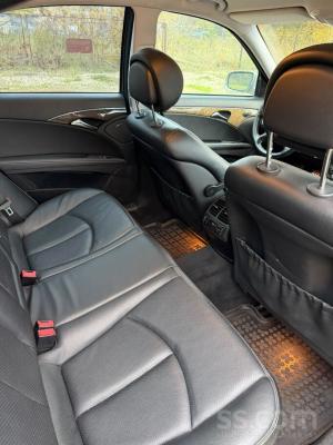Grey Mercedes-Benz E 280 2007 in Riga, with an engine capacity of 3.00 L and mileage of 374 thousand km for 2500 €, photo 6 on AUTOMOTO.COM.LV