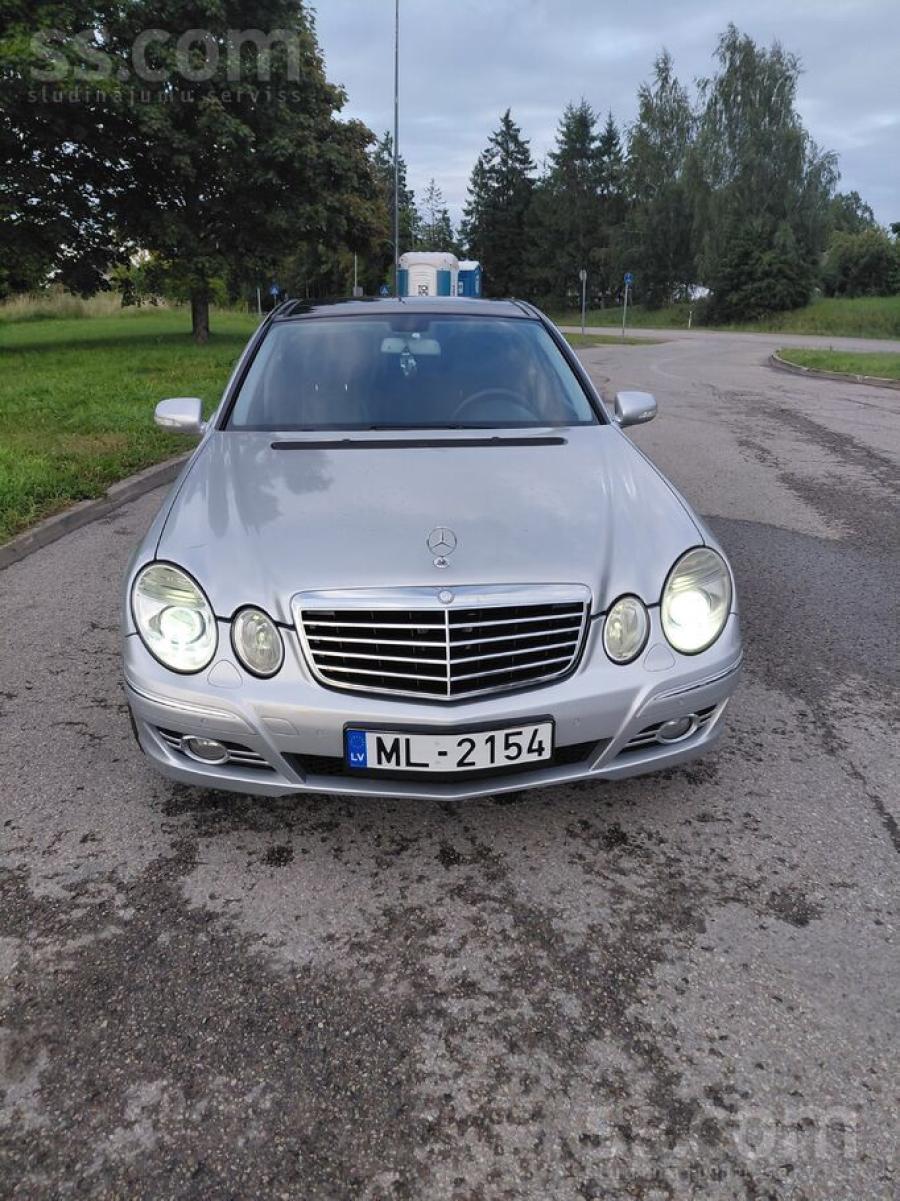 Pelēks Mercedes-Benz E 280 2007 Kuldīga, ar dzinēja tilpumu 3.00 L un nobraukumu 351 tūkst. km par 3550 €, foto 7 vietnē AUTOMOTO.COM.LV