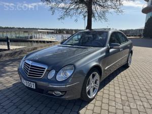 Grey Mercedes-Benz E 280 2008 in Jurmala, with an engine capacity of 3.00 L and mileage of 269 thousand km for 7600 €, photo  on AUTOMOTO.COM.LV
