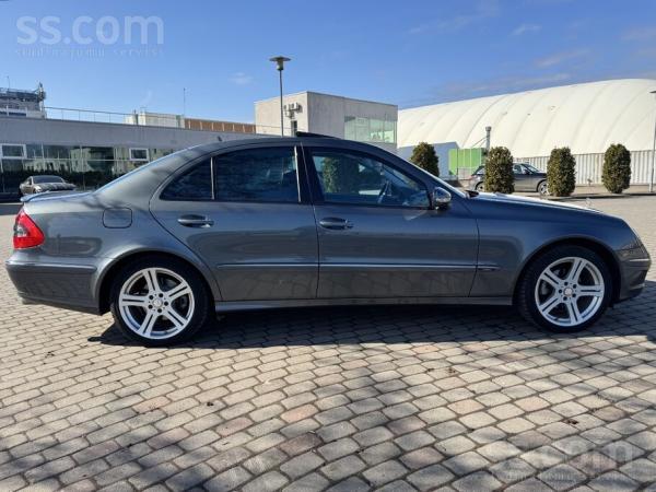 Grey Mercedes-Benz E 280 2008 in Jurmala, with an engine capacity of 3.00 L and mileage of 269 thousand km for 7600 €, photo 9 on AUTOMOTO.COM.LV