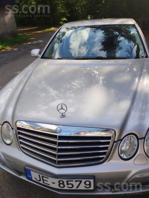 Grey Mercedes-Benz E 280 2008 in Jelgava, with an engine capacity of 3.00 L and mileage of 397 thousand km for 1300 €, photo  on AUTOMOTO.COM.LV