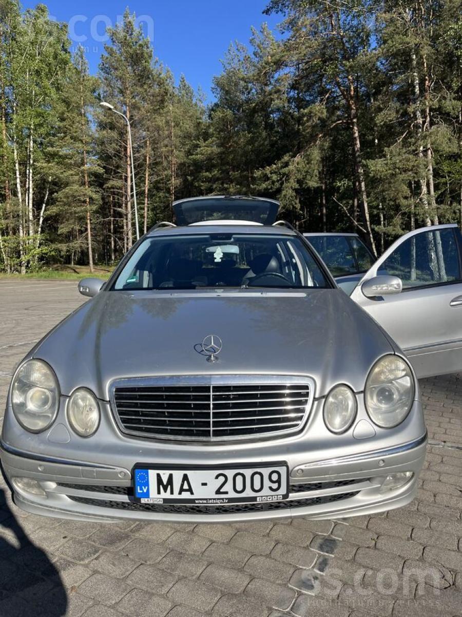 Pelēks Mercedes-Benz E 280 2004 Rīga, ar dzinēja tilpumu 3.20 L un nobraukumu 308 tūkst. km par 2500 €, foto 8 vietnē AUTOMOTO.COM.LV