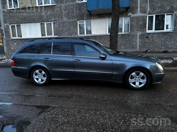 Grey Mercedes-Benz E 280 2005 in Daugavpils, with an engine capacity of 3.20 L and mileage of 301 thousand km for 3200 €, photo 9 on AUTOMOTO.COM.LV