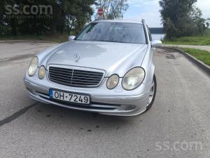 Pelēks Mercedes-Benz E 280 2005 Rīga, ar dzinēja tilpumu 3.00 L un nobraukumu 365 tūkst. km par 3100 €, foto  vietnē AUTOMOTO.COM.LV
