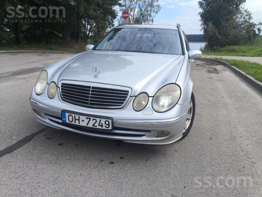 Pelēks Mercedes-Benz E 280 2005 Rīga, ar dzinēja tilpumu 3.00 L un nobraukumu 365 tūkst. km par 3100 €, foto 1 vietnē AUTOMOTO.COM.LV