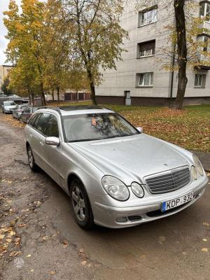 Pelēks Mercedes-Benz E 280 2005 Kauņa, ar dzinēja tilpumu 3.22 L un nobraukumu 485 tūkst. km par 1299 €, foto 4 vietnē AUTOMOTO.COM.LV