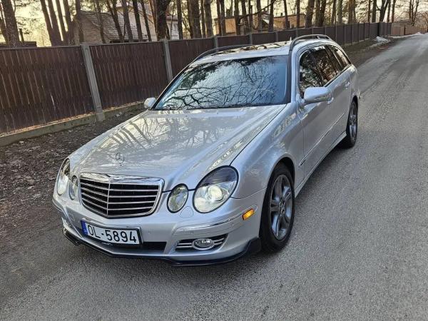 Pelēks Mercedes-Benz E 280 2006 Jēkabpils, ar dzinēja tilpumu 3.00 L un nobraukumu 343 tūkst. km par 3990 €, foto 1 vietnē AUTOMOTO.COM.LV