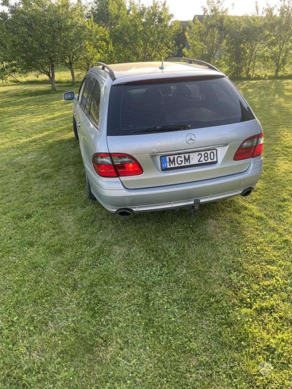 Pelēks Mercedes-Benz E 280 2006 Tauragė, ar dzinēja tilpumu 2.99 L un nobraukumu 294 tūkst. km par 2500 €, foto 6 vietnē AUTOMOTO.COM.LV