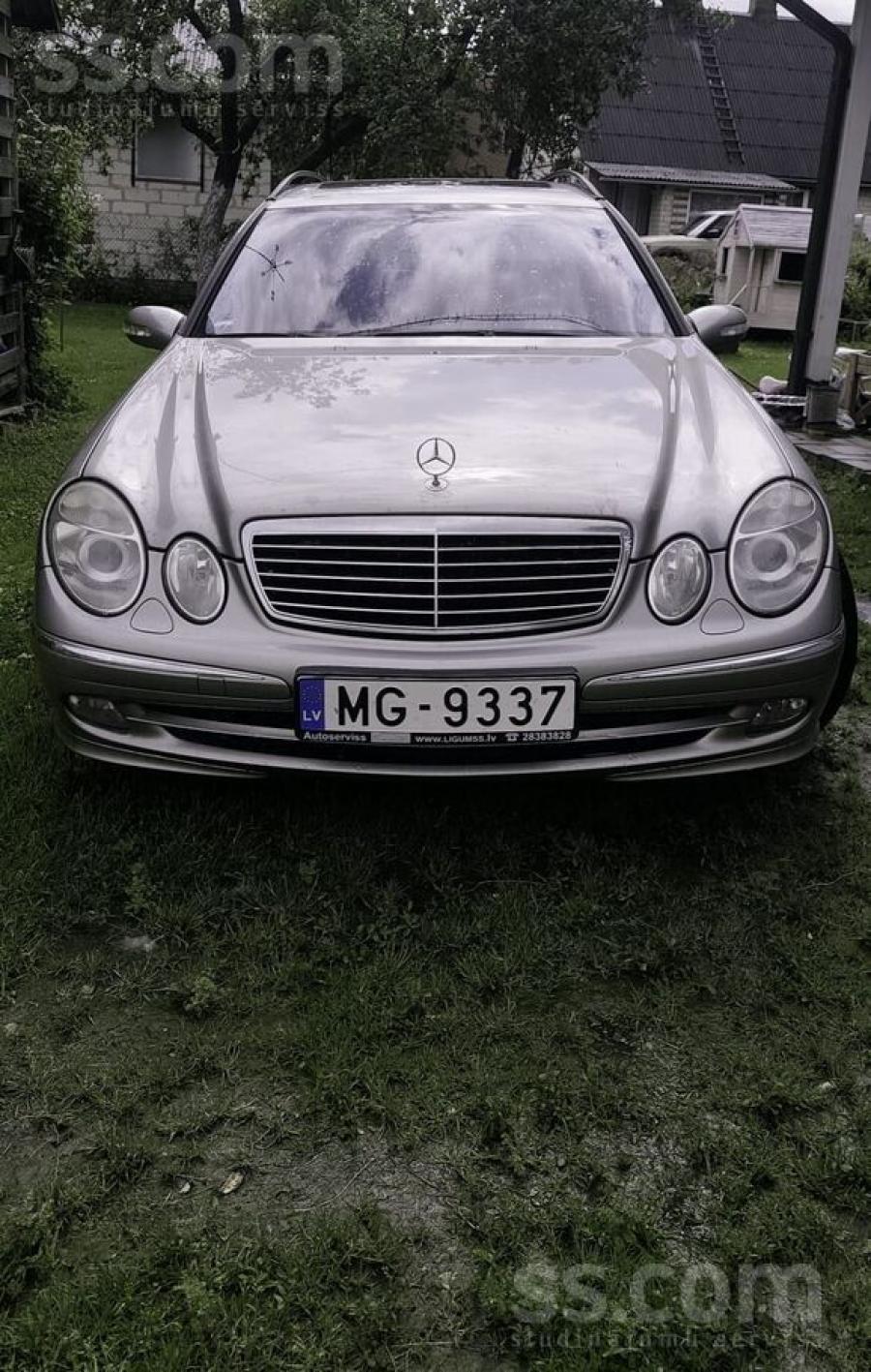 Серый Мерседес Е 280 2006 в Айзкраукле, объемом двигателя 3.00 л и пробегом 383 тыс. км за 2649 €, фото 1 на AUTOMOTO.COM.LV