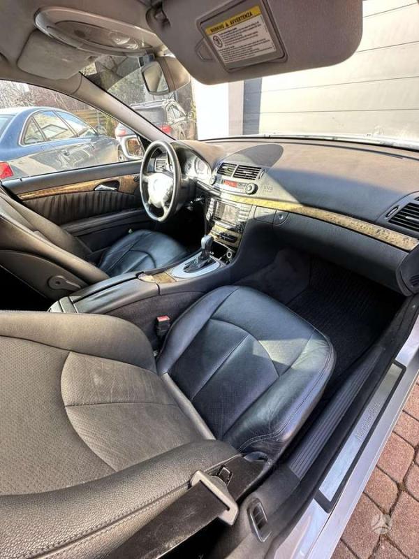 Pelēks Mercedes-Benz E 280 2006 Klaipėda, ar dzinēja tilpumu 2.99 L un nobraukumu 404 tūkst. km par 3150 €, foto 10 vietnē AUTOMOTO.COM.LV