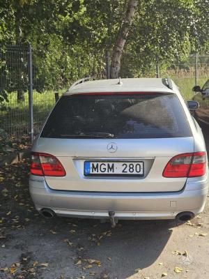 Pelēks Mercedes-Benz E 280 2006 Panevēža, ar dzinēja tilpumu 2.99 L un nobraukumu 295 tūkst. km par 1200 €, foto 28 vietnē AUTOMOTO.COM.LV