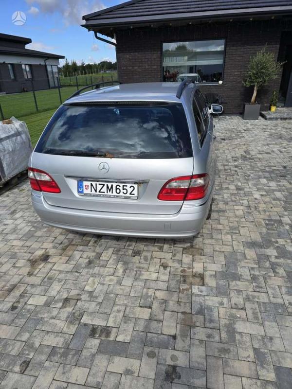Pelēks Mercedes-Benz E 280 2006 Kauņa, ar dzinēja tilpumu 2.99 L un nobraukumu 364 tūkst. km par 3450 €, foto 6 vietnē AUTOMOTO.COM.LV
