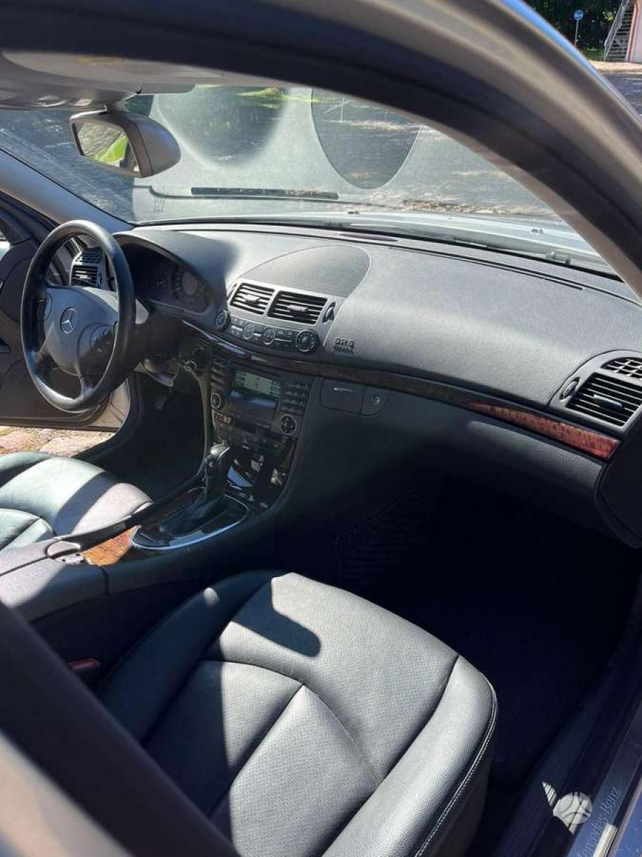 Pelēks Mercedes-Benz E 280 2006 Šilutė, ar dzinēja tilpumu 2.99 L un nobraukumu 309 tūkst. km par 3150 €, foto 10 vietnē AUTOMOTO.COM.LV