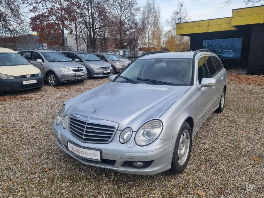 Pelēks Mercedes-Benz E 280 2007 Kauņa, ar dzinēja tilpumu 3.00 L un nobraukumu 350 tūkst. km par 2100 €, foto 5 vietnē AUTOMOTO.COM.LV