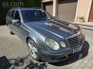 Grey Mercedes-Benz E 280 2007 in Riga, with an engine capacity of 3.00 L and mileage of 352 thousand km for 5950 €, photo  on AUTOMOTO.COM.LV