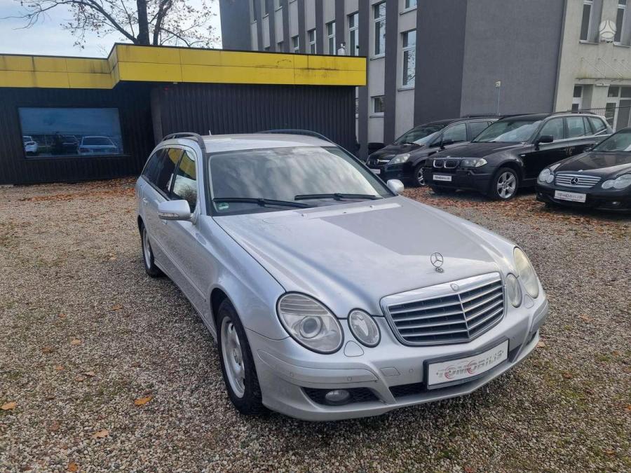 Grey Mercedes-Benz E 280 2007 in Kaunas, with an engine capacity of 3.00 L and mileage of 350 thousand km for 2100 €, photo 1 on AUTOMOTO.COM.LV