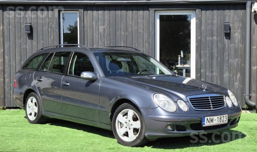 Grey Mercedes-Benz E 280 2009 in Riga, with an engine capacity of 3.00 L and mileage of 0 thousand km for 3200 €, photo 3 on AUTOMOTO.COM.LV