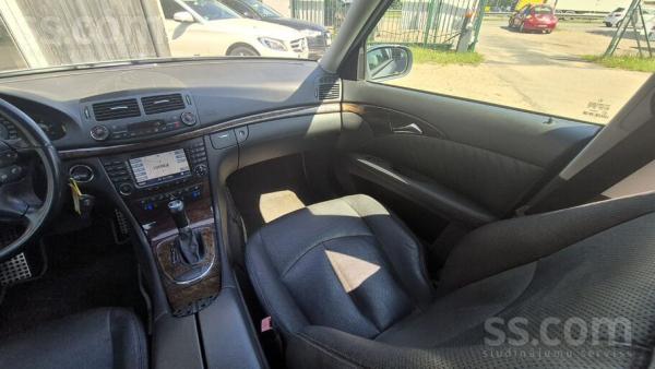 Grey Mercedes-Benz E 280 2009 in Riga, with an engine capacity of 3.00 L and mileage of 0 thousand km for 3200 €, photo 8 on AUTOMOTO.COM.LV
