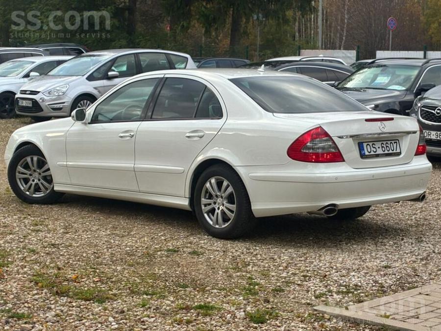Balts Mercedes-Benz E 280 2008 Kuldīga, ar dzinēja tilpumu 3.00 L un nobraukumu 466 tūkst. km par 4490 €, foto 5 vietnē AUTOMOTO.COM.LV
