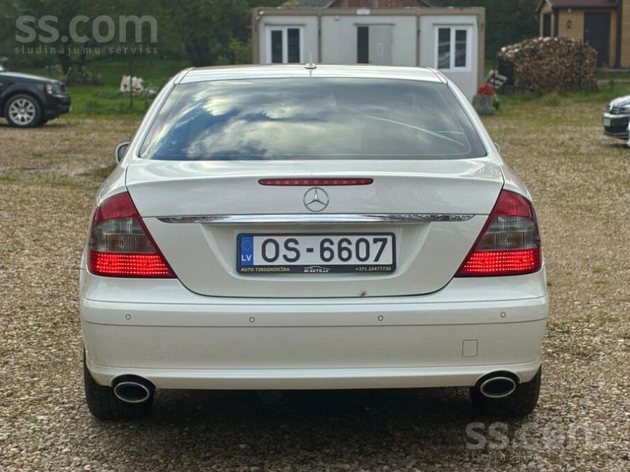 Balts Mercedes-Benz E 280 2008 Kuldīga, ar dzinēja tilpumu 3.00 L un nobraukumu 466 tūkst. km par 4490 €, foto 8 vietnē AUTOMOTO.COM.LV