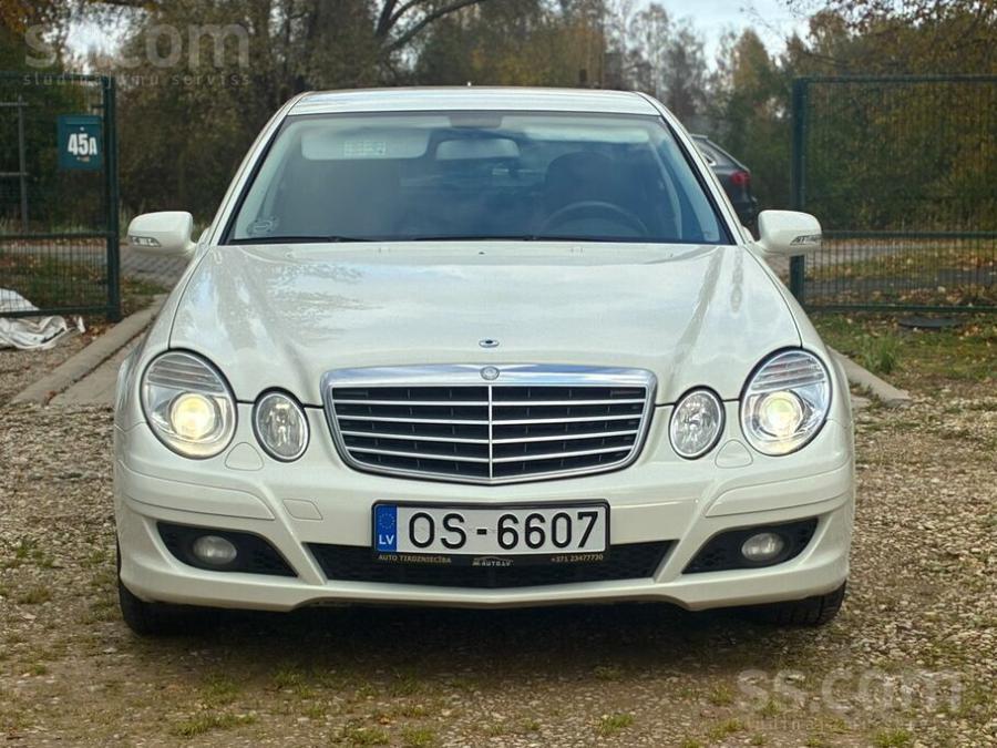 Balts Mercedes-Benz E 280 2008 Kuldīga, ar dzinēja tilpumu 3.00 L un nobraukumu 466 tūkst. km par 4490 €, foto 9 vietnē AUTOMOTO.COM.LV