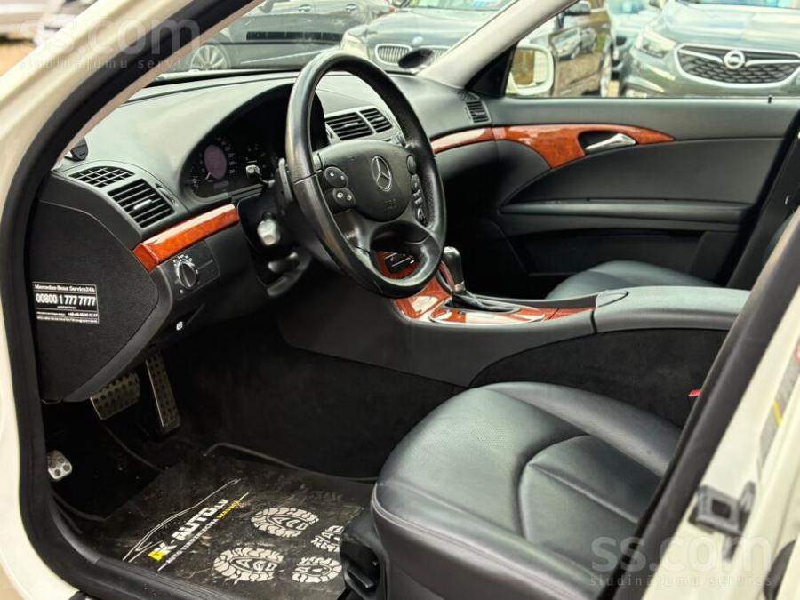 Balts Mercedes-Benz E 280 2008 Kuldīga, ar dzinēja tilpumu 3.00 L un nobraukumu 466 tūkst. km par 4490 €, foto 10 vietnē AUTOMOTO.COM.LV