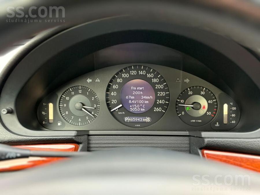 Balts Mercedes-Benz E 280 2008 Kuldīga, ar dzinēja tilpumu 3.00 L un nobraukumu 466 tūkst. km par 4490 €, foto 17 vietnē AUTOMOTO.COM.LV