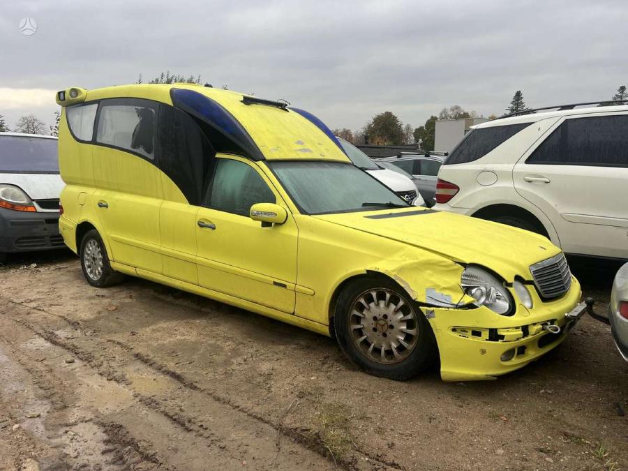 Dzeltens Mercedes-Benz E 280 2008 Kauņa, ar dzinēja tilpumu 3.00 L un nobraukumu 421 tūkst. km par 1900 €, foto 1 vietnē AUTOMOTO.COM.LV