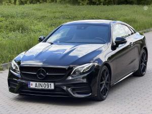 Melns Mercedes-Benz E 300 2017 Viļņa, ar dzinēja tilpumu 1.99 L un nobraukumu 112 tūkst. km par 29900 €, foto  vietnē AUTOMOTO.COM.LV