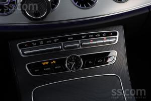 Black Mercedes-Benz E 300 2020 in Riga, with an engine capacity of 2.00 L and mileage of 149 thousand km for 32900 €, photo 21 on AUTOMOTO.COM.LV