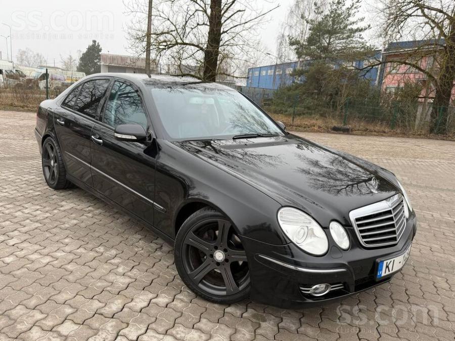 Melns Mercedes-Benz E 300 2008 Rīga, ar dzinēja tilpumu 3.00 L un nobraukumu 0 tūkst. km par 5250 €, foto 9 vietnē AUTOMOTO.COM.LV