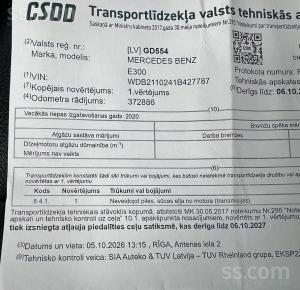 Melns Mercedes-Benz E 300 2009 Jūrmala, ar dzinēja tilpumu 3.00 L un nobraukumu 372 tūkst. km par 4995 €, foto 21 vietnē AUTOMOTO.COM.LV