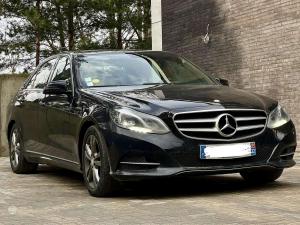 Melns Mercedes-Benz E 300 2013 Viļņa, ar dzinēja tilpumu 2.00 L un nobraukumu 260 tūkst. km par 6250 €, foto  vietnē AUTOMOTO.COM.LV