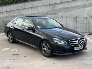 Black Mercedes-Benz E 300 2013 in Kaunas, with an engine capacity of 2.14 L and mileage of 245 thousand km for 7700 €, photo 6 on AUTOMOTO.COM.LV