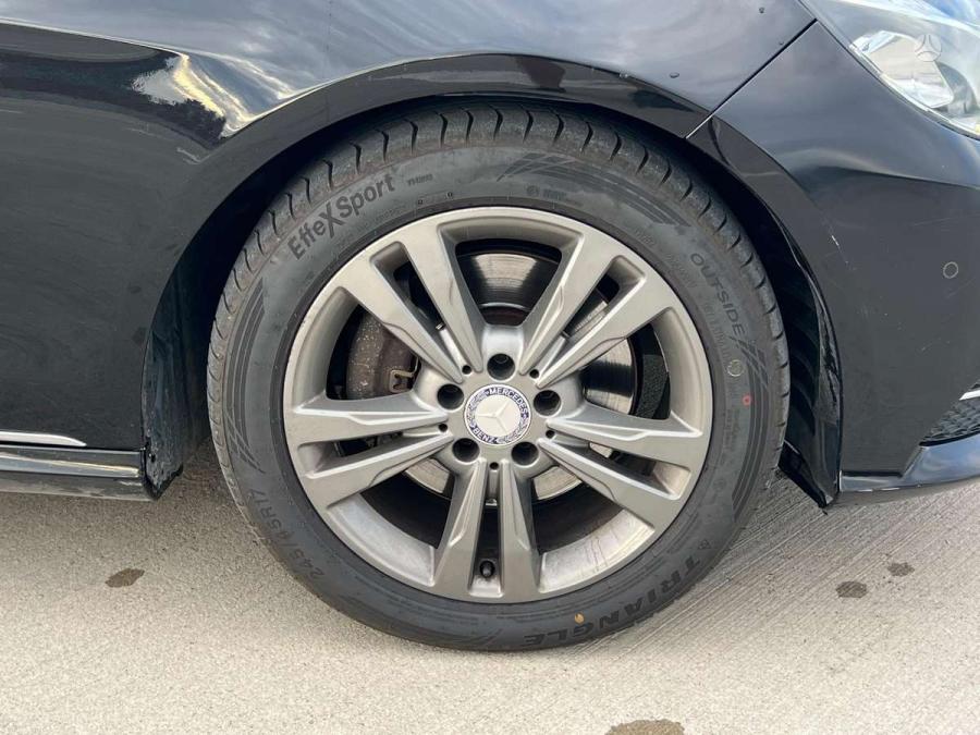 Black Mercedes-Benz E 300 2013 in Kaunas, with an engine capacity of 2.14 L and mileage of 245 thousand km for 7700 €, photo 8 on AUTOMOTO.COM.LV
