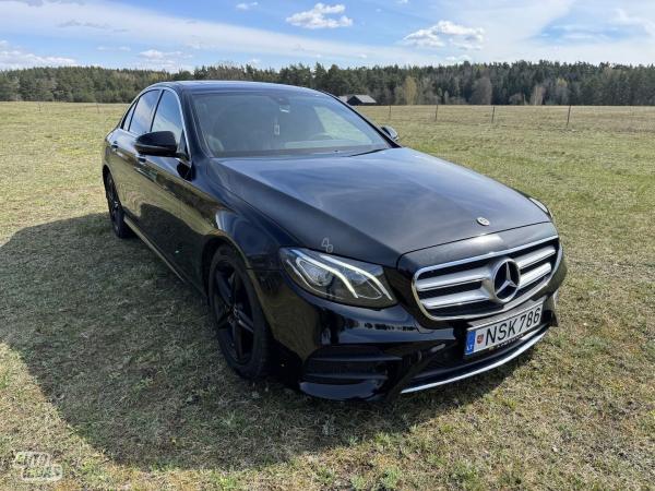 Black Mercedes-Benz E 300 2018 in Kaunas, with an engine capacity of 2.00 L and mileage of 149 thousand km for 23000 €, photo 1 on AUTOMOTO.COM.LV